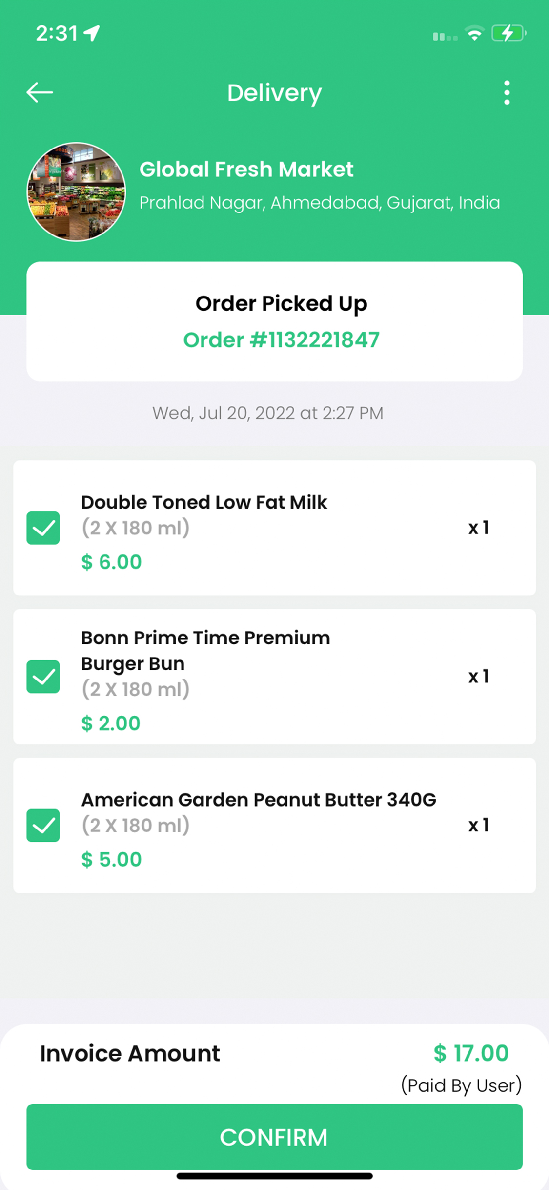 GoShop, GoMart clone, On Demand Grocery Delivery App