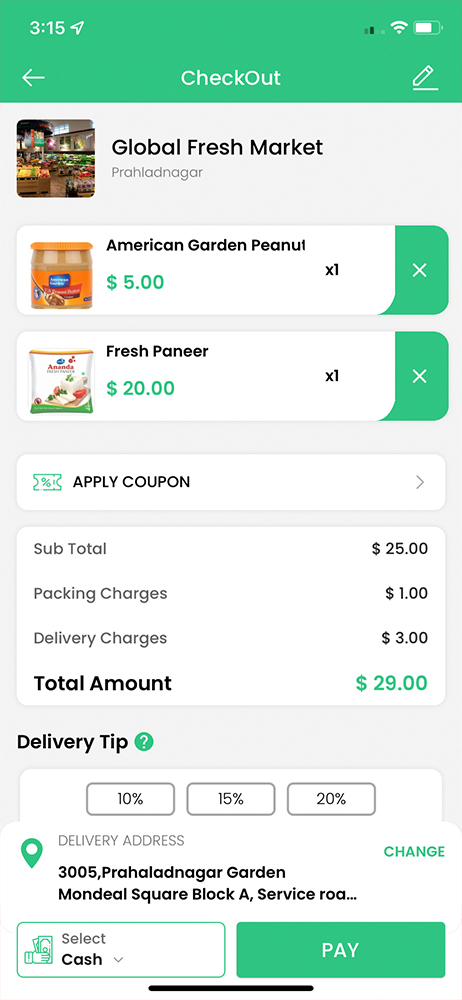 GoShop, GoMart clone, On Demand Grocery Delivery App