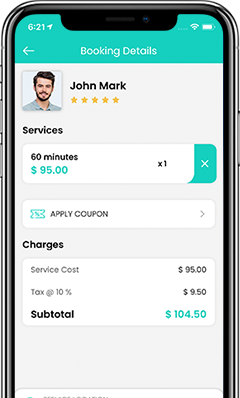 Go-Massage Clone, Massage On Demand App, Massage Therapist App