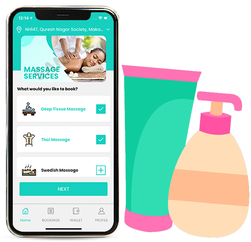 Go-Massage Clone, Massage On Demand App, Massage Therapist App